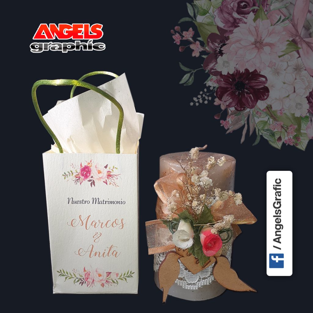 Recuerdo de Matrimonio (rem-158) - Angels Graphic